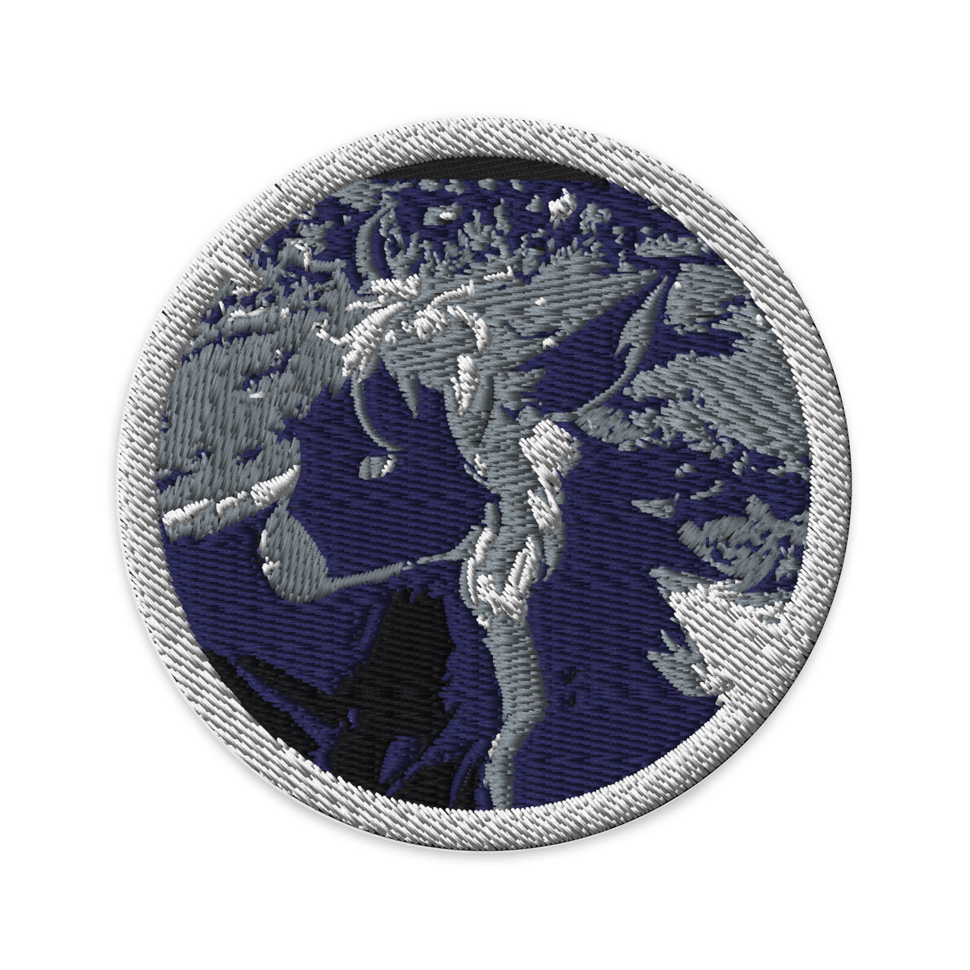 Embroidered patches goat – Woodpecker Hollow Farm